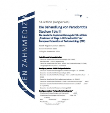 S3-Leitlinie (Langversion): Die Behandlung von Parodontitis Stadium I ...